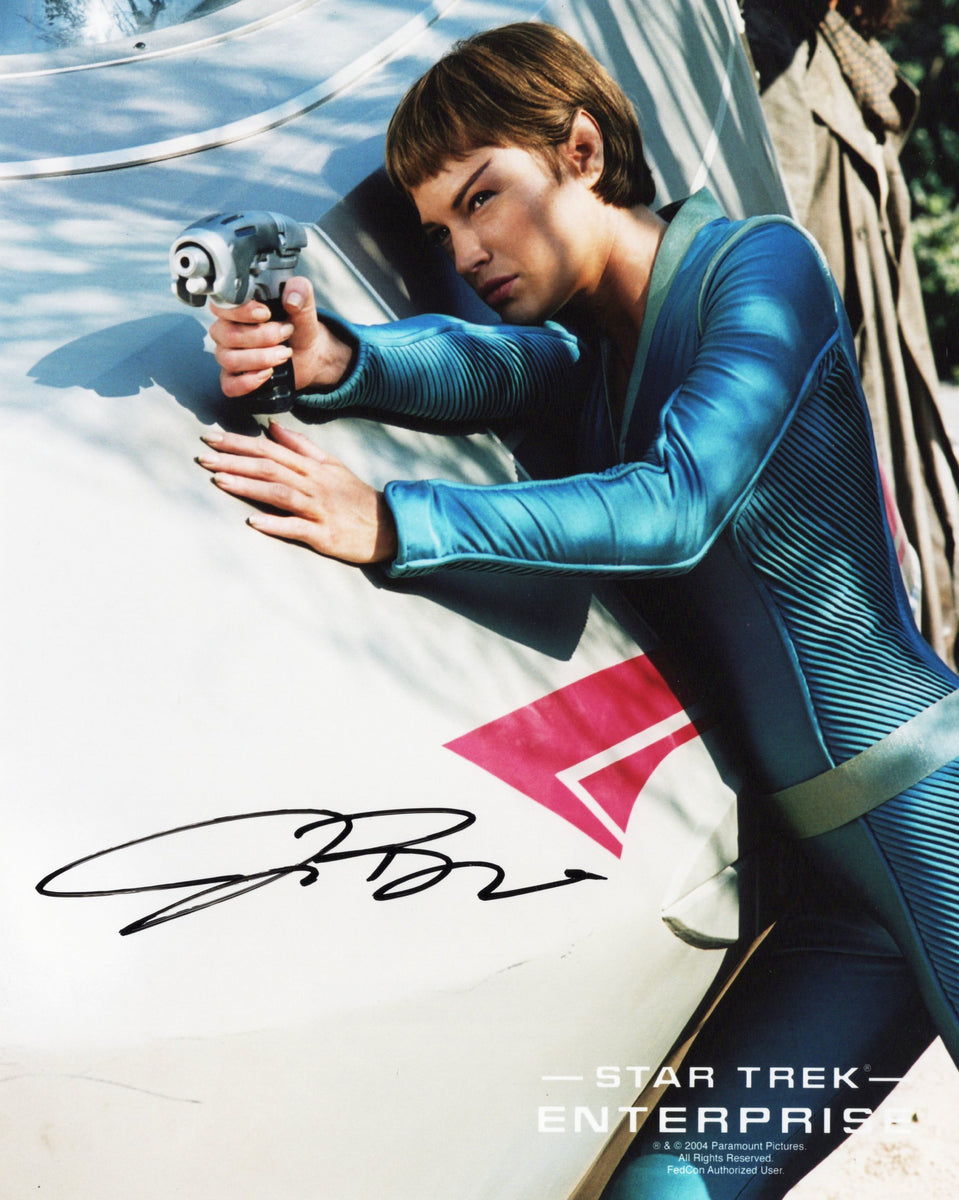 Jolene Blalock Signed 8x10 - Star Trek Autograph #4 – The Autograph Concierge