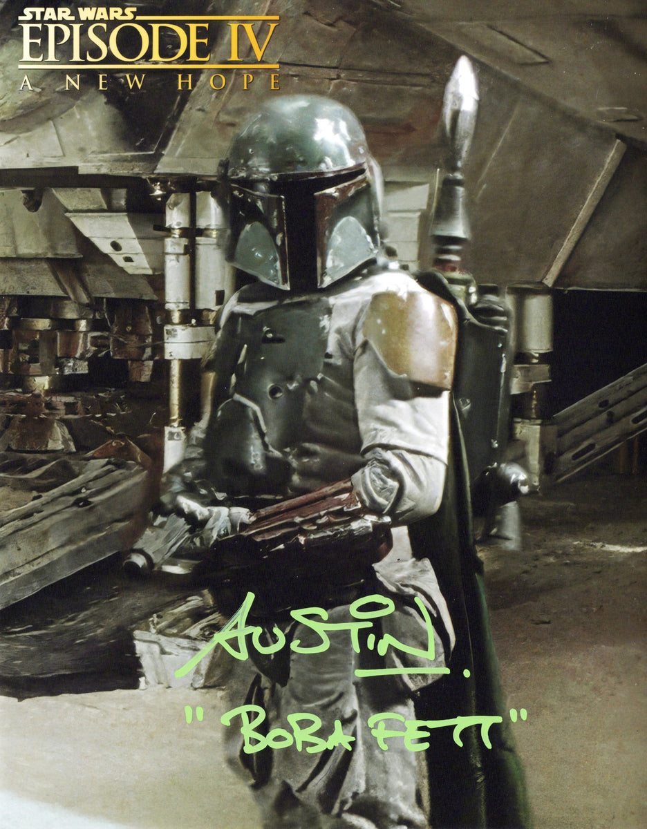 Mark Austin Signed 8x10 - Star Wars Autograph #2 – The Autograph Concierge