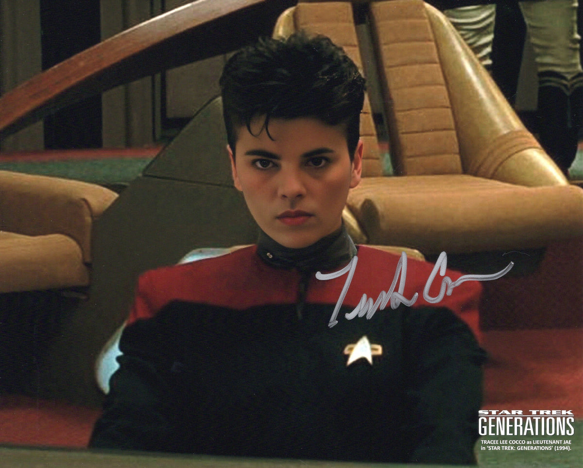 Tracee Cocco Signed 8x10 - Star Trek Autograph #2 – The Autograph Concierge