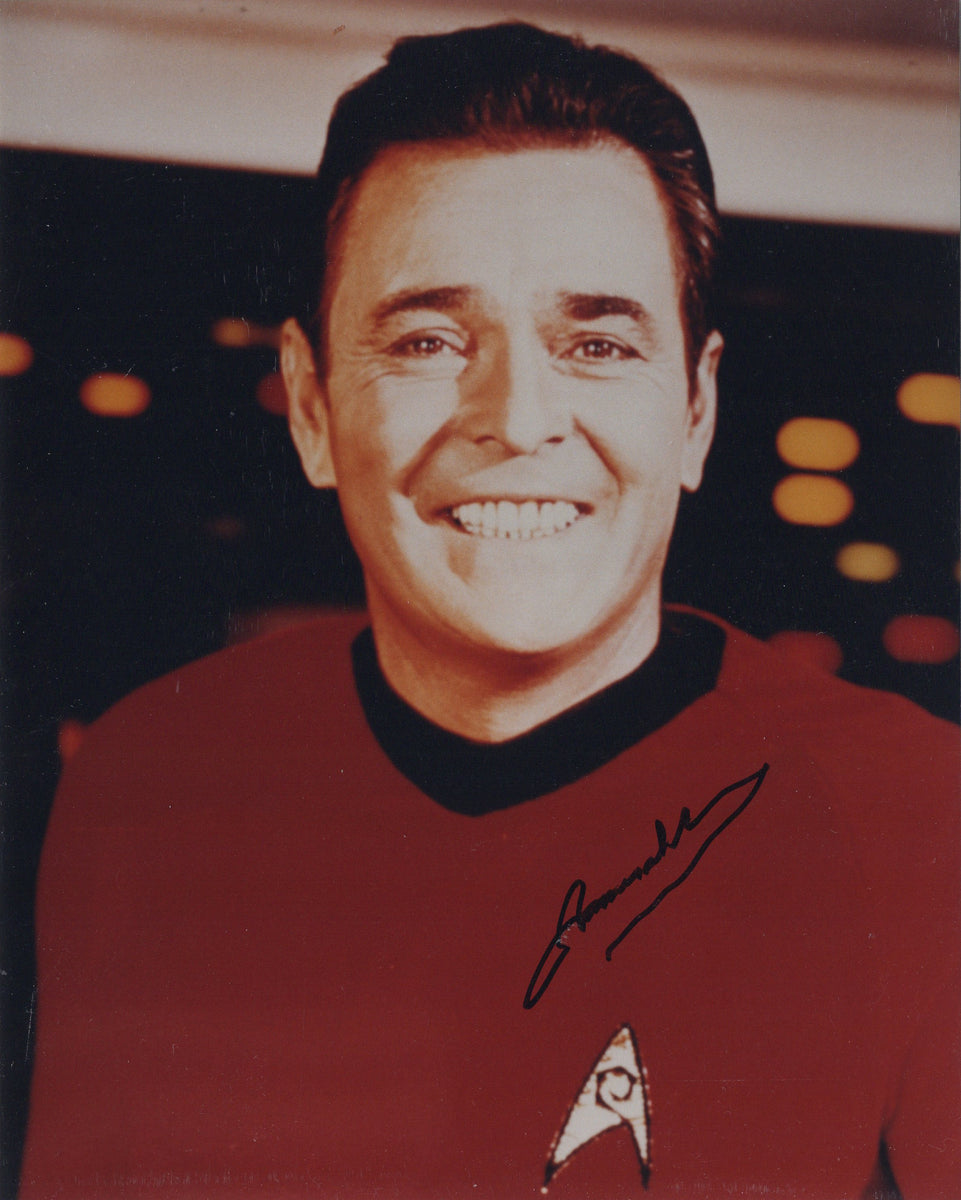James Doohan Signed 8x10 - Star Trek Autograph #2 – The Autograph Concierge