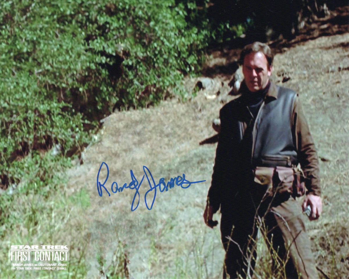 Randy James Signed 8x10 - Star Trek Autograph #7 – The Autograph Concierge