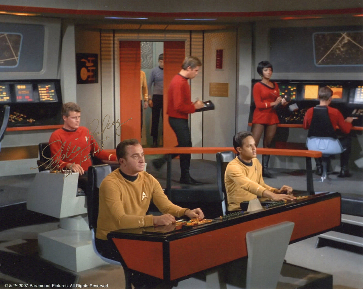 RARE - Eddie Paskey Signed 8x10 - Star Trek Autograph – The Autograph ...