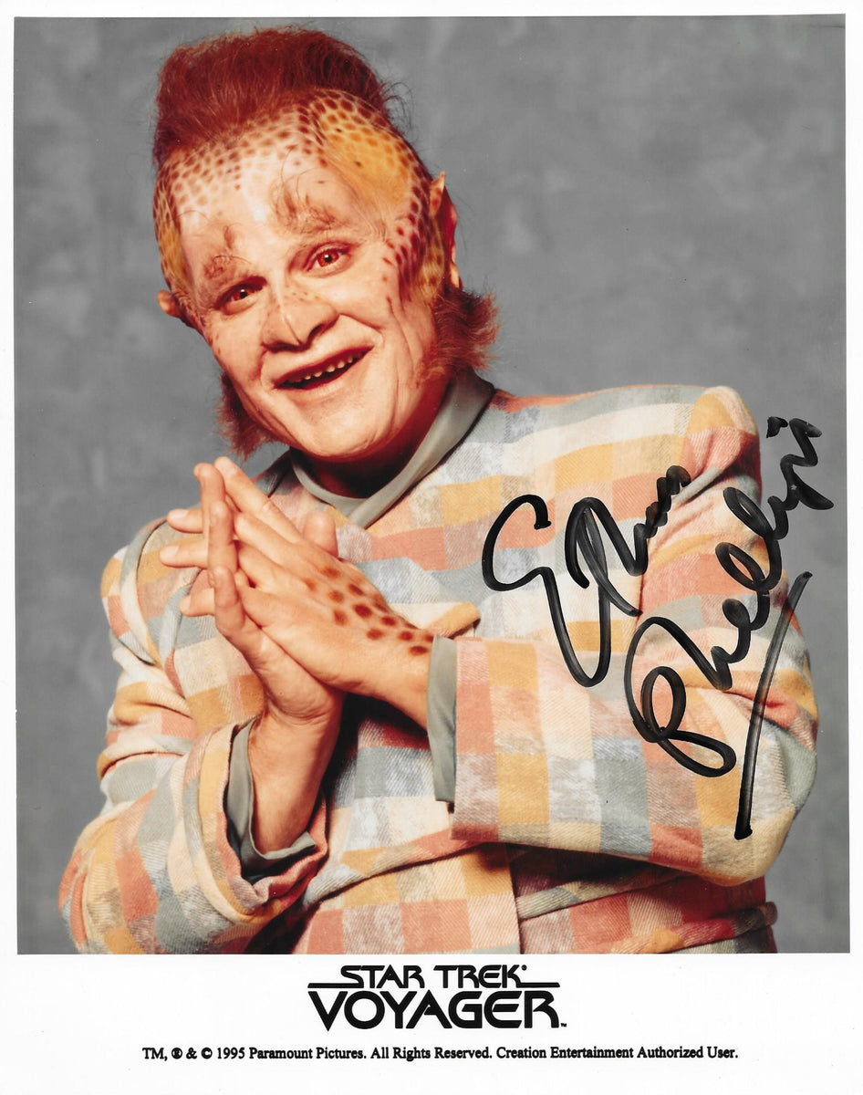 Ethan Phillips Signed 8x10 - Star Trek Autograph #2 – The Autograph ...
