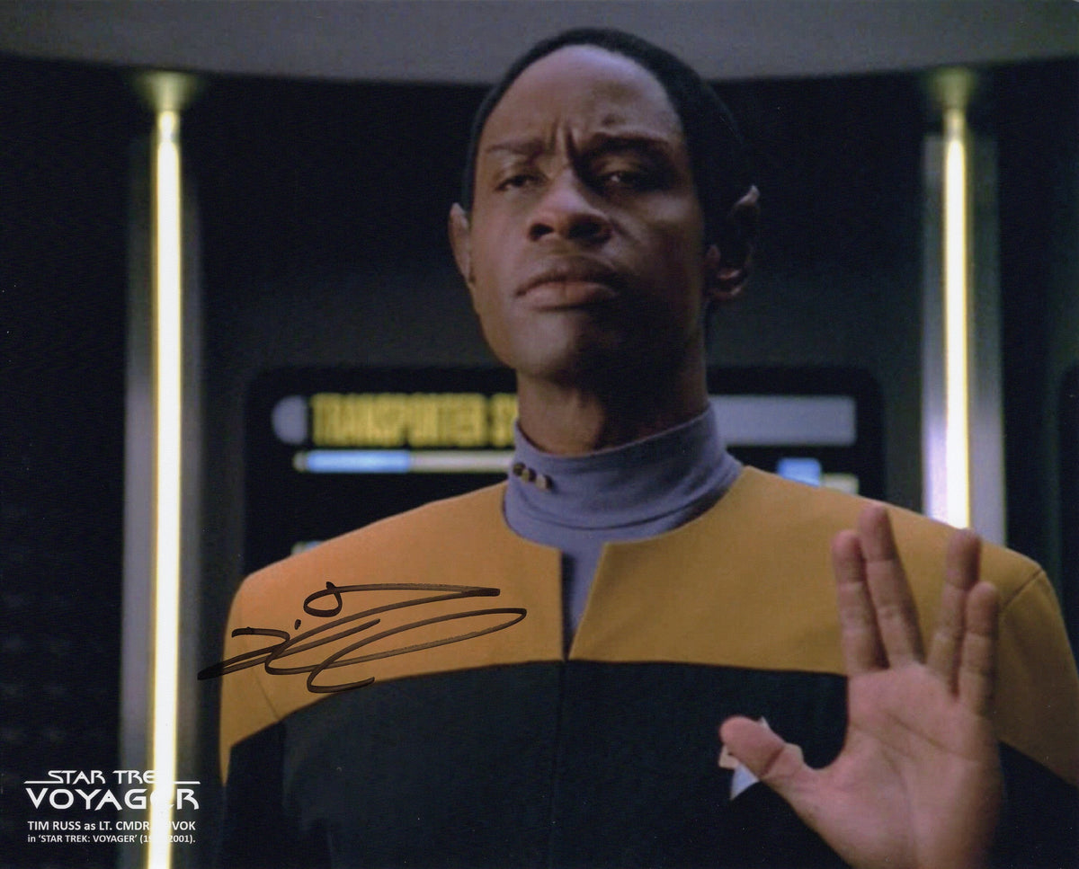 Tim Russ Signed 8x10 - Star Trek Autograph #2 – The Autograph Concierge
