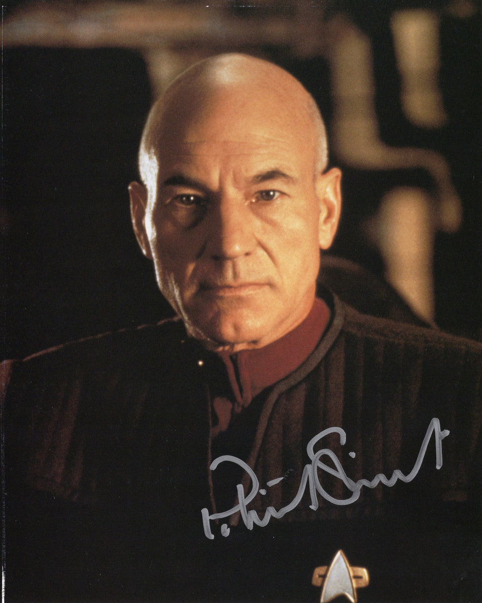 Sir Patrick Stewart Signed 8x10 - Star Trek Autograph #6 – The ...